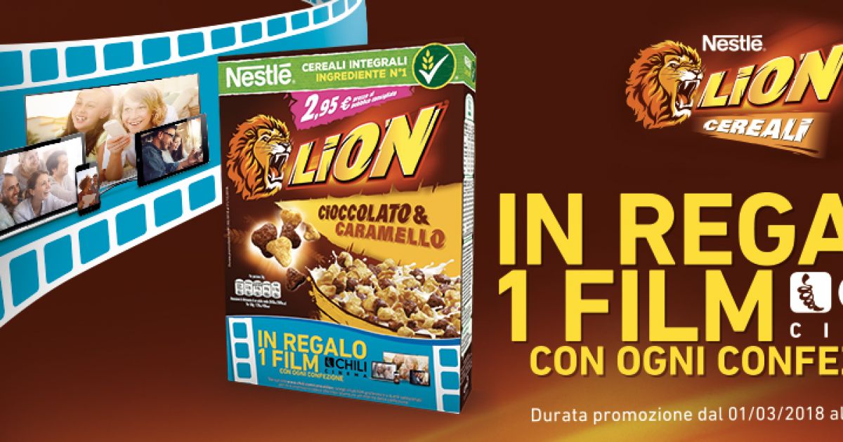 Cereali Lion - CHILI Cinema | Buonalavita