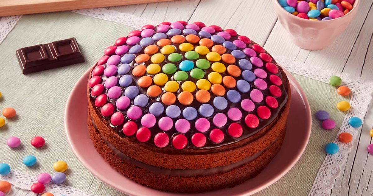 Torta Smarties al cioccolato Perugina