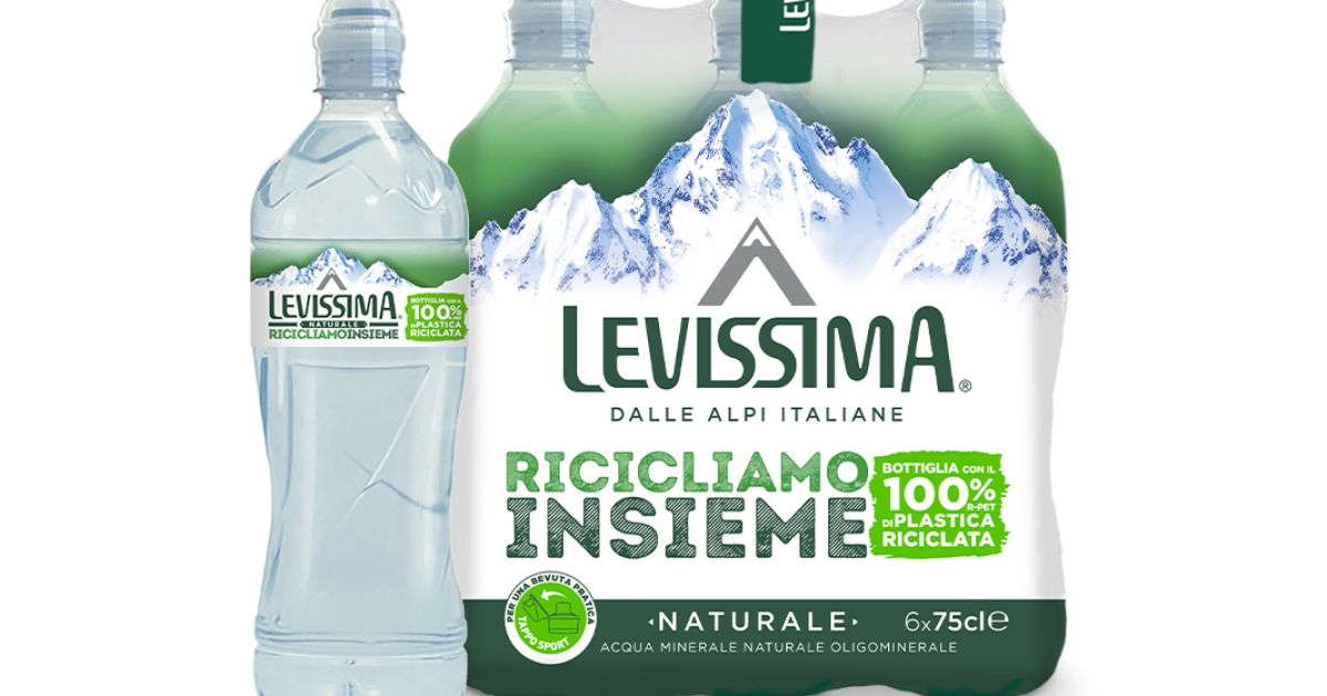 Levissima 75cl 100% R-PET Naturale | Buonalavita