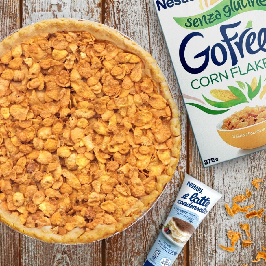 Cheesecake con cereali corn flakes| Buonalavita
