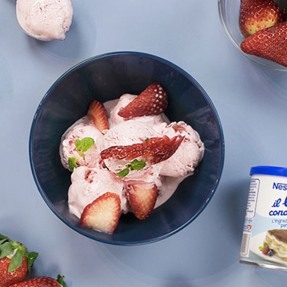 Gelato alle fragole | Buonalavita