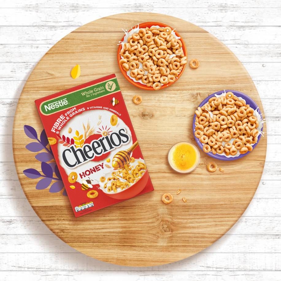 Cereali Cheerios: ciambelline al miele